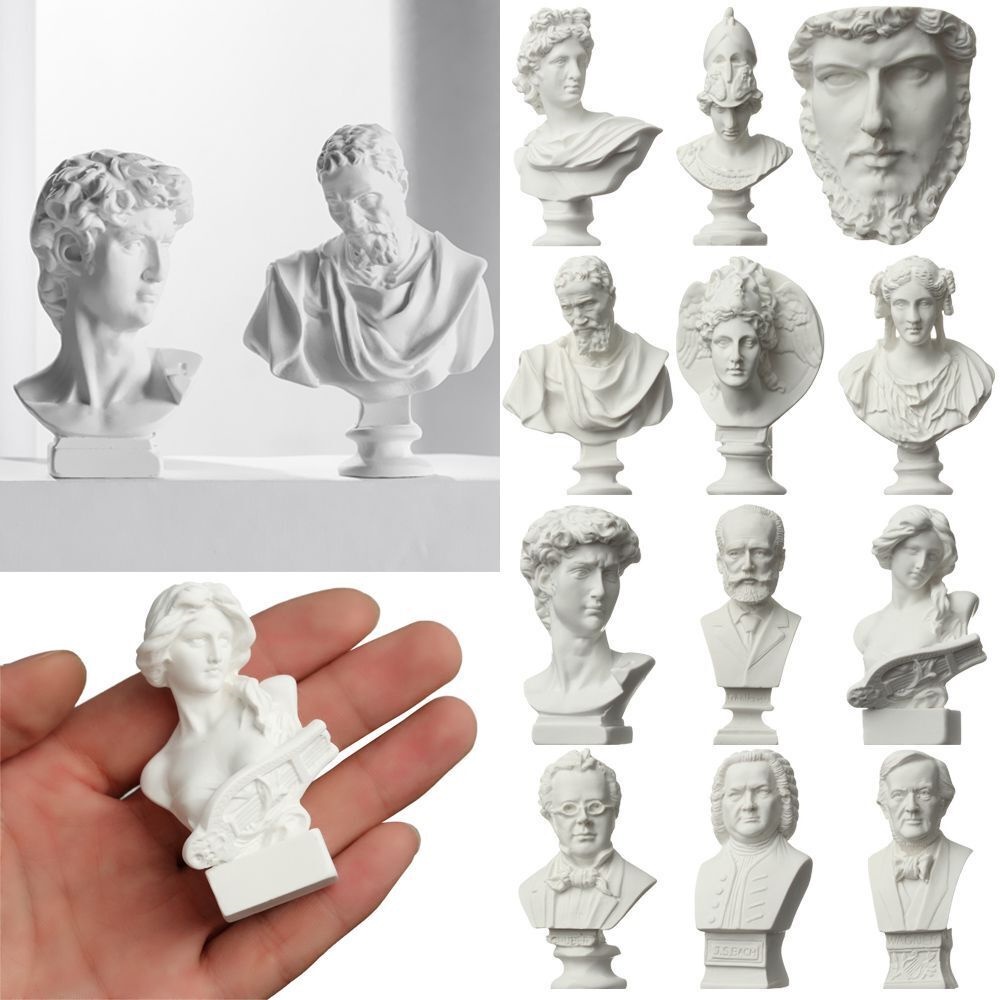 Jual Famous Sculpture Greek Mythology Plaster Statue Gypsum Bust ...