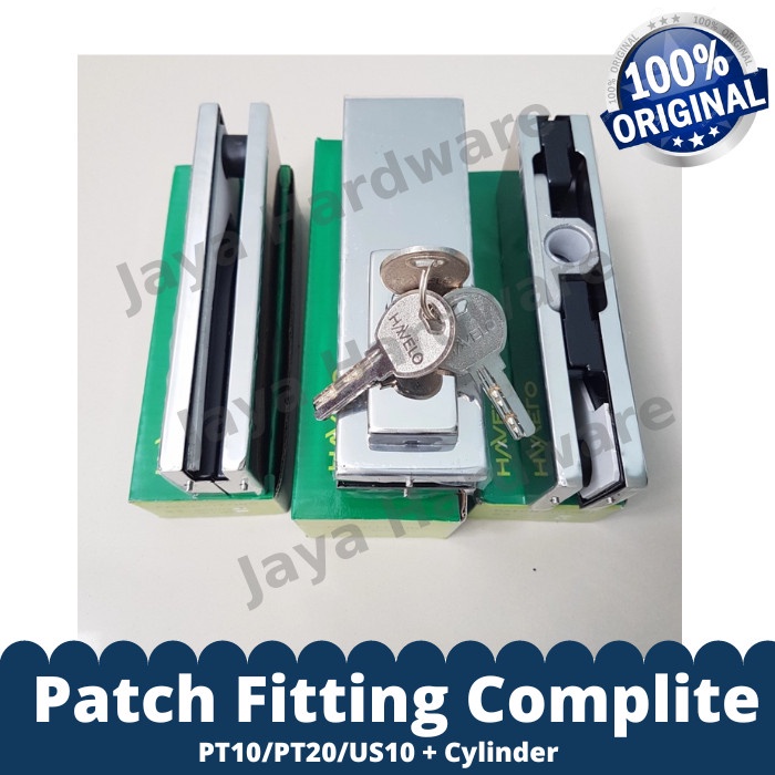 Jual Havelo Patch Fitting 1 Set Complit PT10/PT20/US10 Polos + Cylinder ...
