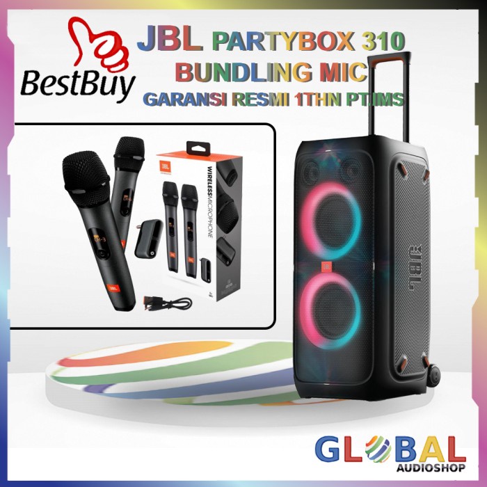 Jual PREMIUM JBL PARTYBOX 310 Bonus Mic Anysing MC880 Speaker ...