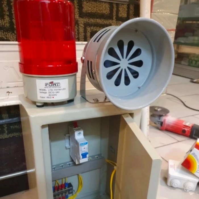 Jual SIRENE ALARM PERESMIAN GEDUNG/PABRIK BOX PANEL MS.290 | Shopee ...