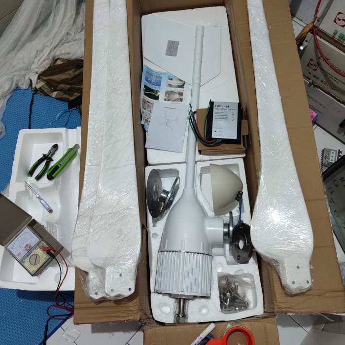 Jual Generator Wind Turbine 1000W Pembangkit Listrik Tenaga Bayu PLTB ...