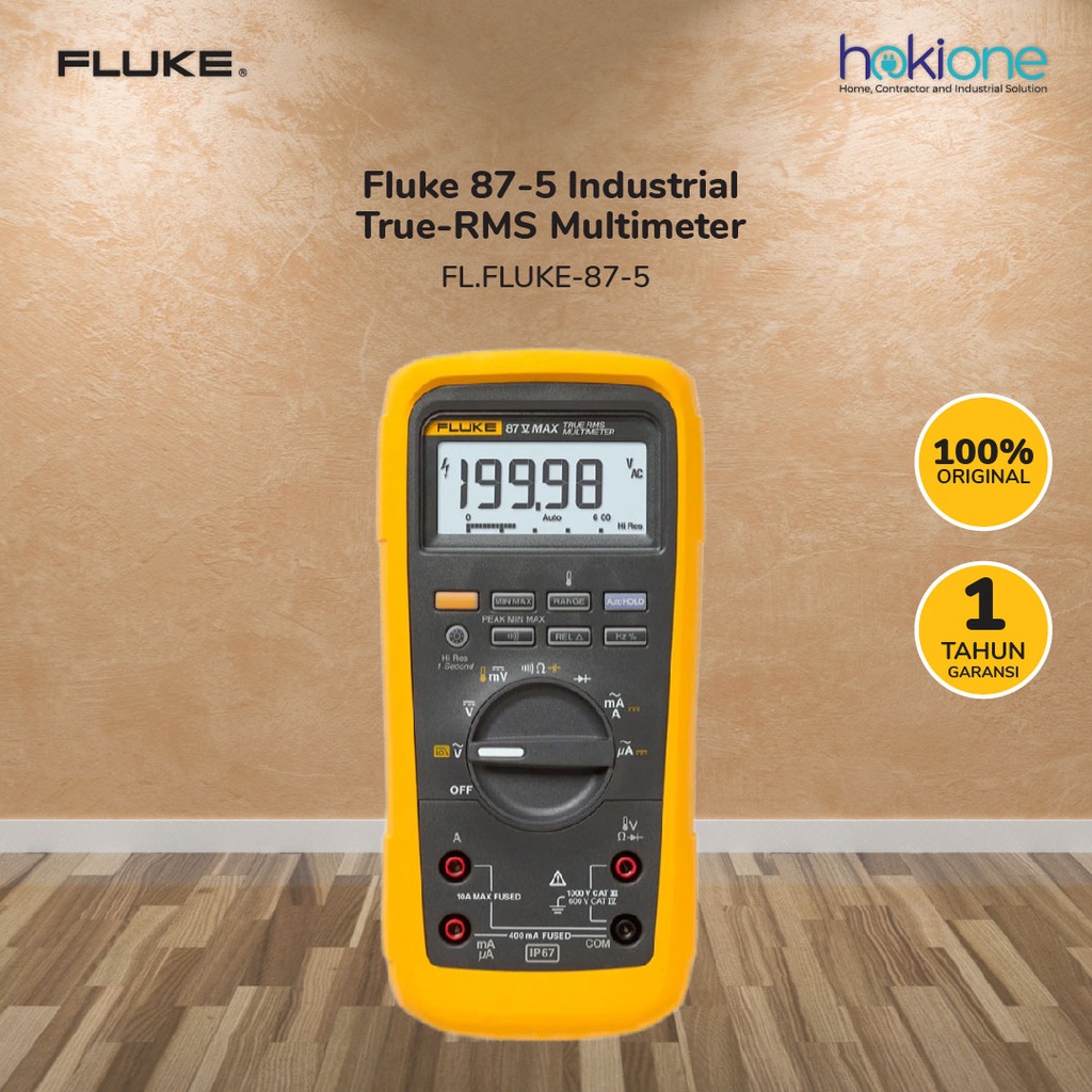 Jual Fluke 87V Industrial True-RMS Multimeter | Shopee Indonesia