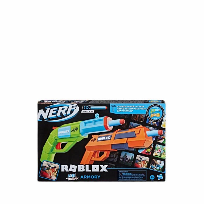 Jual Nerf Roblox Jailbreak: Armory Blaster 2-Pack - NRRF2483 | Shopee ...