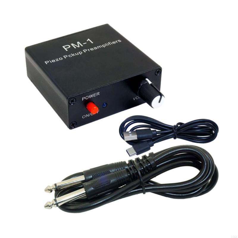 Jual Auditory Preamp Piezo Pickup Preamplifier Adjustments for Musical ...