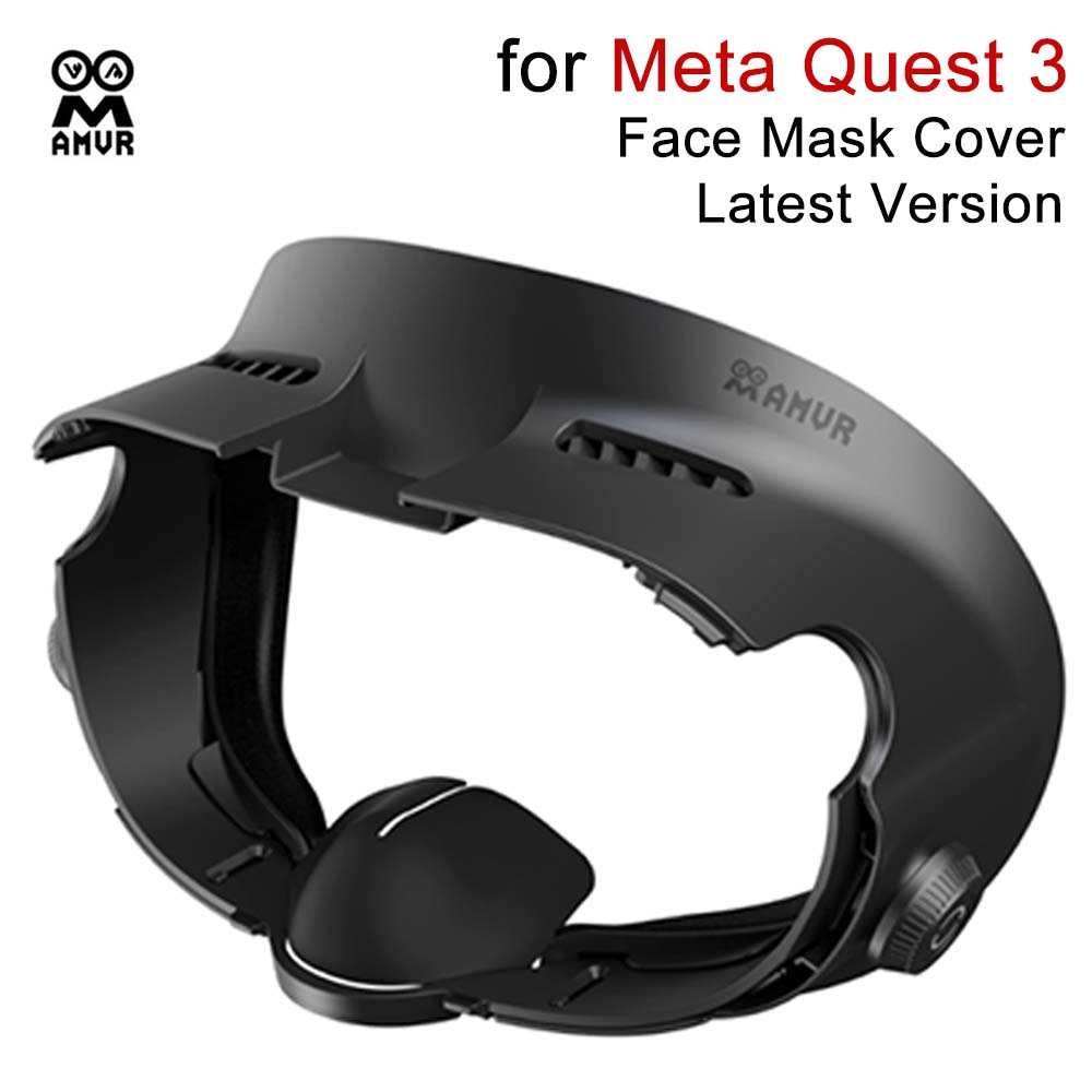 Jual Latest Version Face Mack Cover for Meta Quest 3 Face Interface PU ...