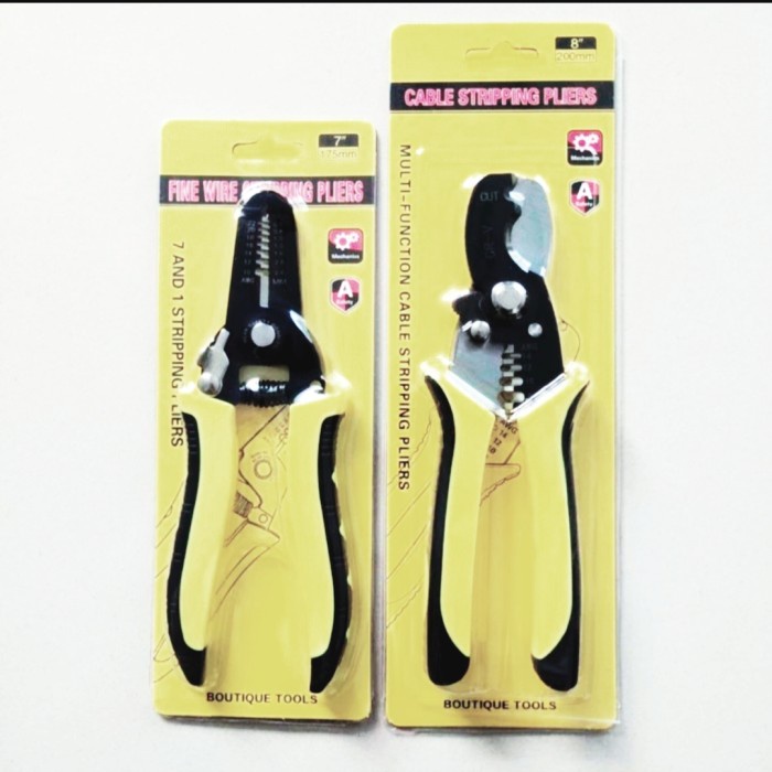 Jual IS New Tang Potong Kupas Kabel 2 in 1 Multifungsi Cable Stripping ...