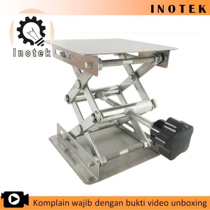 Jual MEJA ANGKAT DONGKRAK MINI LAB JACK LIFT | Shopee Indonesia