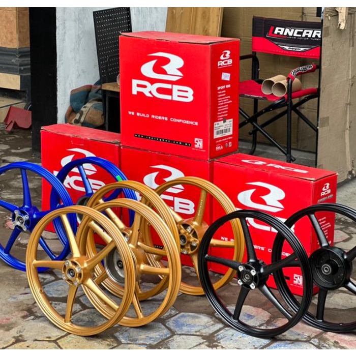 Jual Vleg Rcb Original Set Depan Belakang Yamaha Jupz Fizr Mxking ...