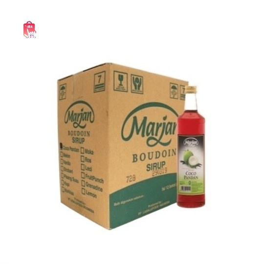 Jual Marjan Sirup Cocopandan 1 Dus 12 botol | Shopee Indonesia