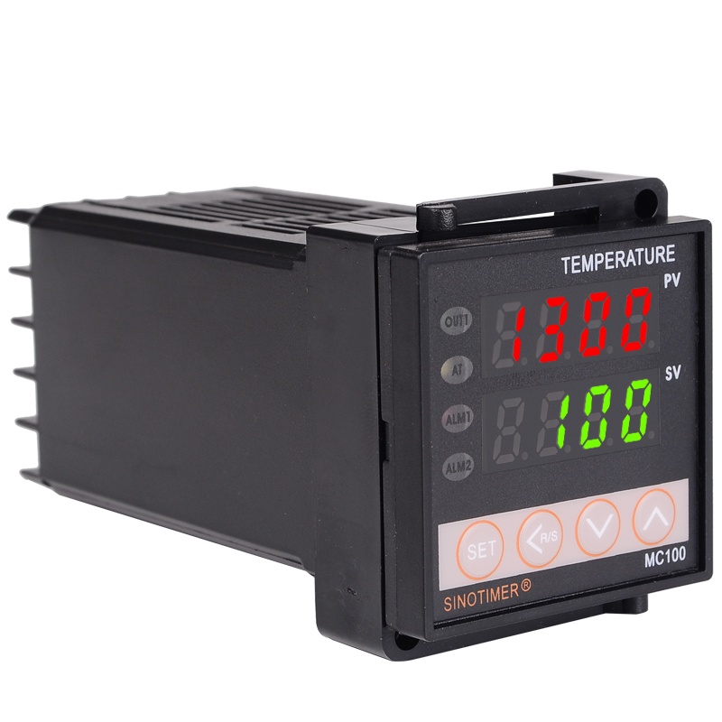 Jual NEW 220V AC PID Digital Thermostat Temperature Controller K/J ...