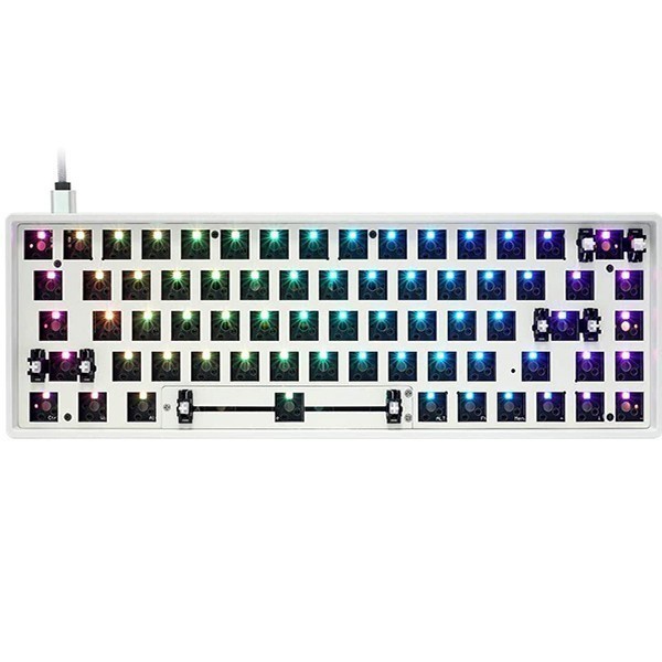 Jual [Expert] Paradox Gaming Keyboard 68% GHOST DIY GH68X WIRED ABS Kit ...