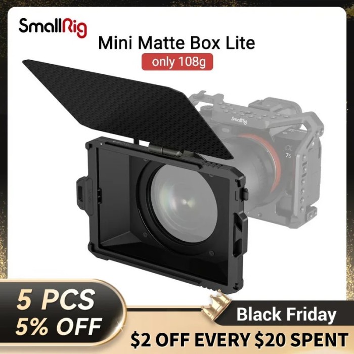 Jual SmallRig Universal Mini Matte Box Lite For For CANON Camera ...