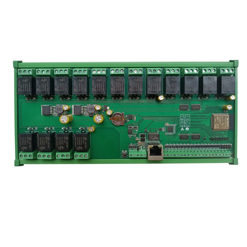 Jual MONEYRAIN Ethernet relay board Module Wiegand ESP32 Home Assistant ...