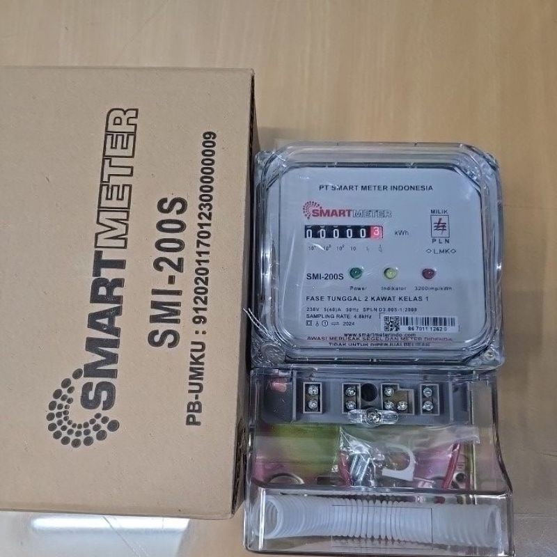 Jual 【COD】kwh meter merk Smart semi digital 15/45A (Pascabayar ...