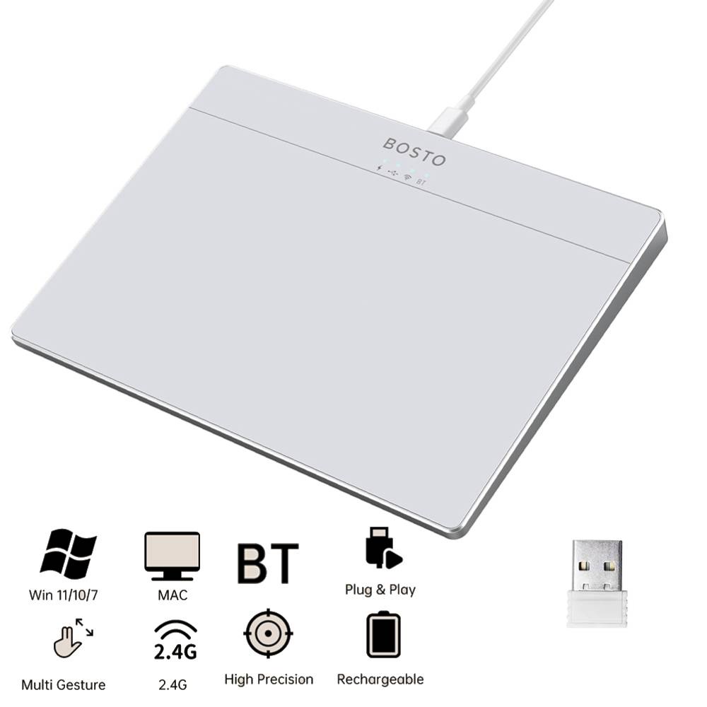 Jual Multi-Touch Trackpad USB Wired Bluetooth-Compatible 2.4G Touchpad ...