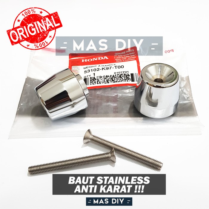 Jual Jalu Bandul Stang PCX Baut Stainless Original AHM Satu Set ...