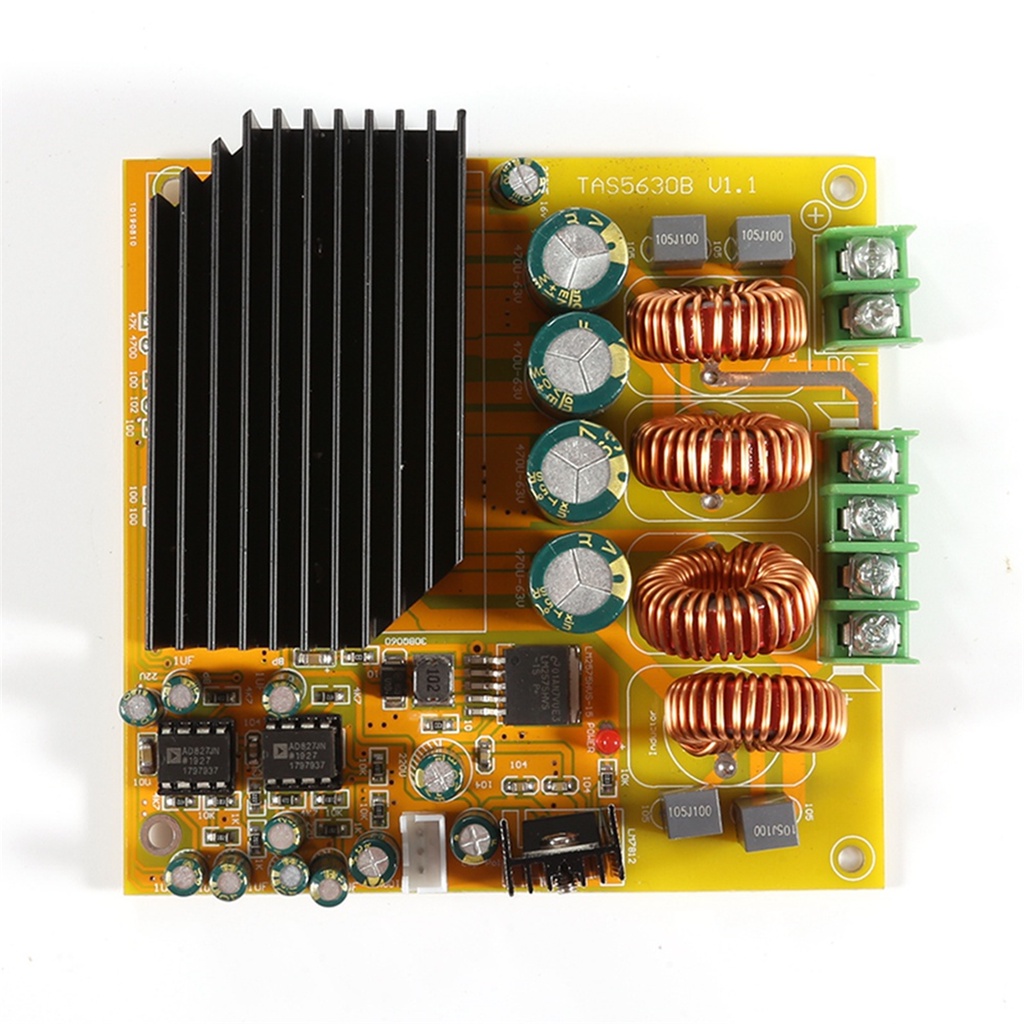 Jual ABRI_2X300W Amplifier Board Module Dual Channel TAS5630 with AD827 ...