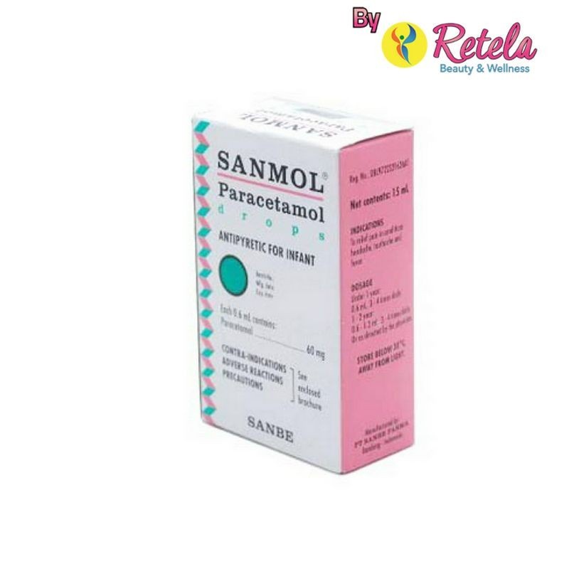 Jual SANMOL PARACETAMOL DROPS 15ML | Shopee Indonesia