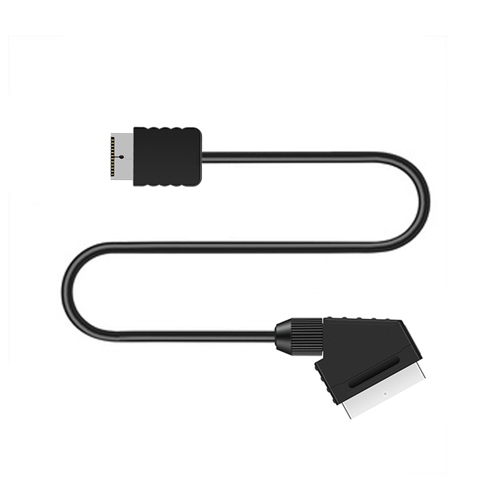 Jual Real RGB Scart Cable Replace Connection Cable TV AV Cable for Sony ...