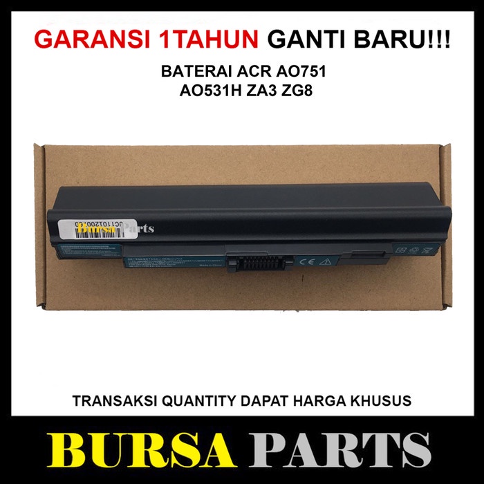 Jual BATERAI ACR AO751 AO531H ZG8 ZA3 | Shopee Indonesia