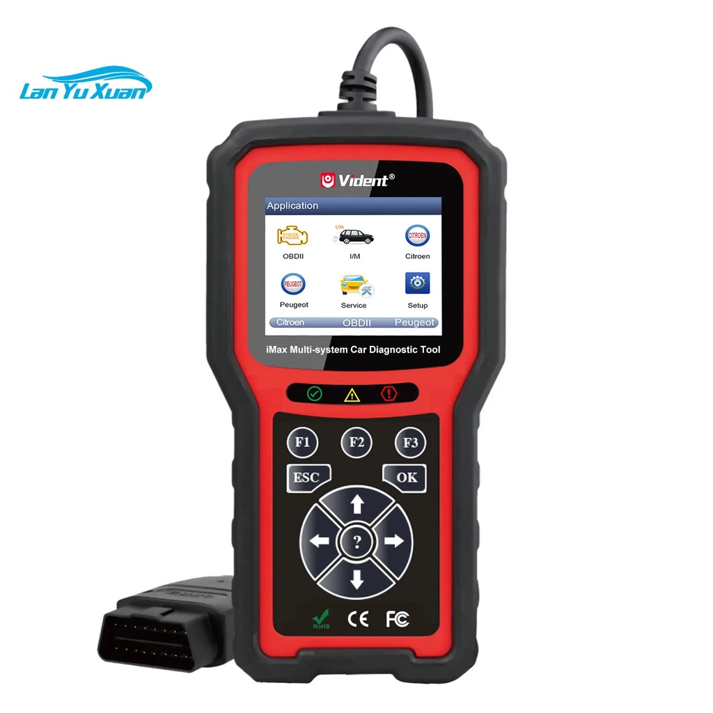 Jual VIDENT iMax4314 Professional Single Car Brand EOBD OBDII CAN ...