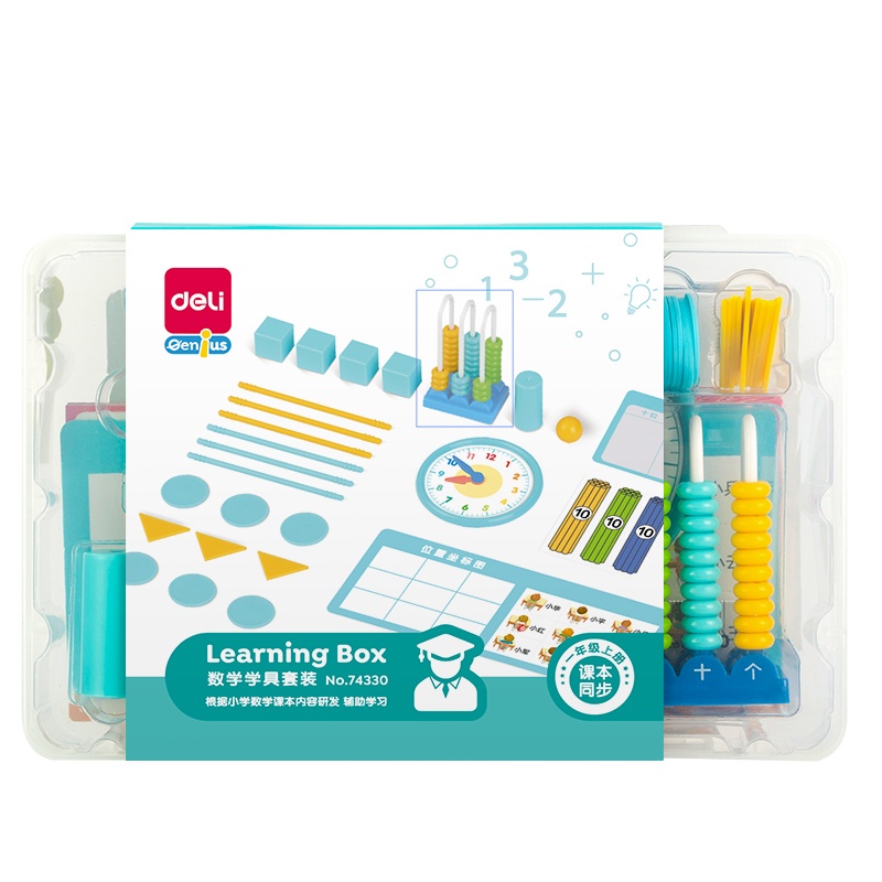 Jual Deli 74330 Mathematics Learning Tools Set Students' Mathematical ...
