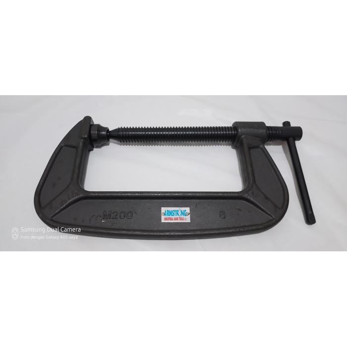 Jual Terhemat Armstrong Alat Penjepit Klem C (G-Clamp) 8" | Shopee ...