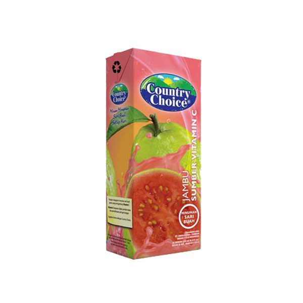 Jual COUNTRY CHOICE JUICE GUAVA TP 250 ML | Shopee Indonesia