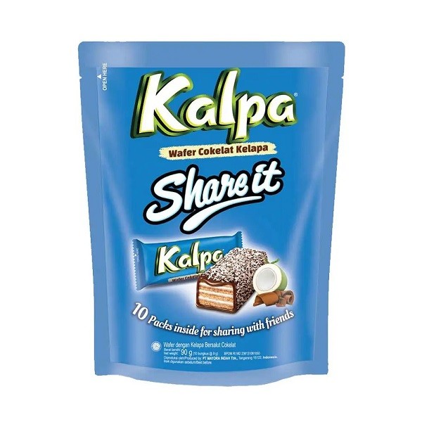 Jual KALPA SHARE IT WAFER COKELAT KELAPA 90 GR | Shopee Indonesia