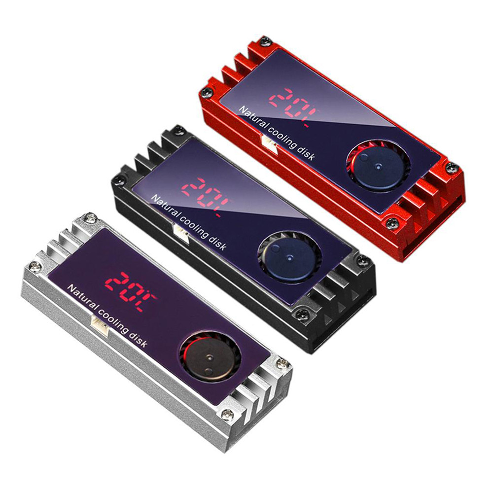 Jual M2 SSD Heatsink Cooler Temperature OLED Digital Display M.2 2280 ...