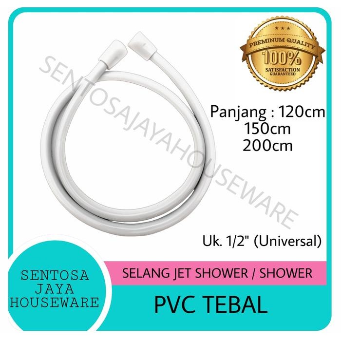 Jual SELANG SHOWER MANDI KLOSET CLOSET BIDET JET SHER / SELANG TOILET WC * | Shopee Indonesia