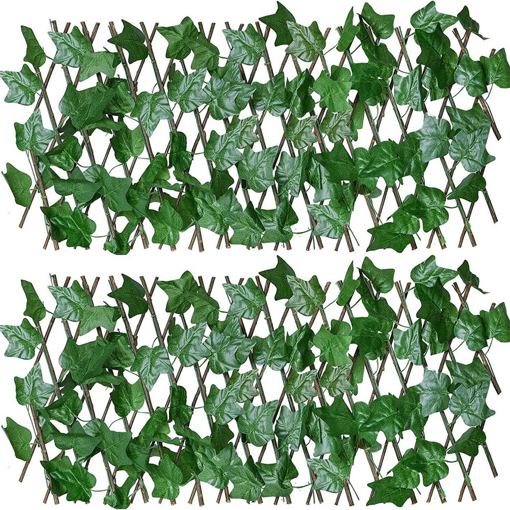 Jual BEST Simulation Ivy Hedge Telescopic Fence Garden Expanding Mesh ...