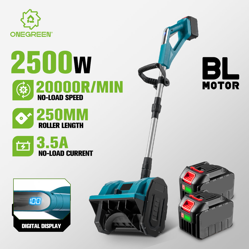 Jual SALE 2500W Brushless Electric Snow plow 250MM Cordless Snow Shovel ...