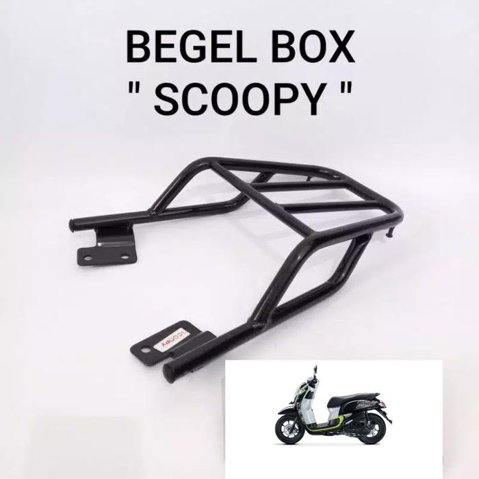 Jual PREMIUM BEGEL BOX / BRACKET BOX HONDA SCOOPY | Shopee Indonesia