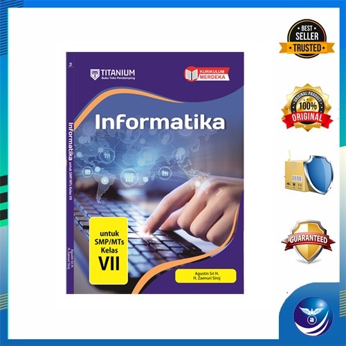 Jual Penerbit Andi - Buku TITANIUM: Buku Teks Pendamping Kurikulum Merdeka Informatika untuk SMP ...