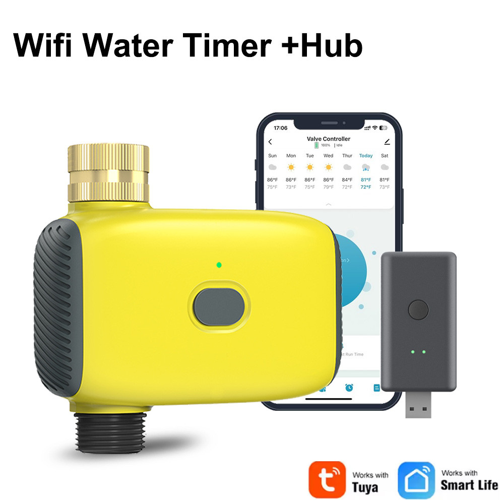 Jual Tuya Smart Sprinkler Timer Bluetooth Drip Irrigation System With ...