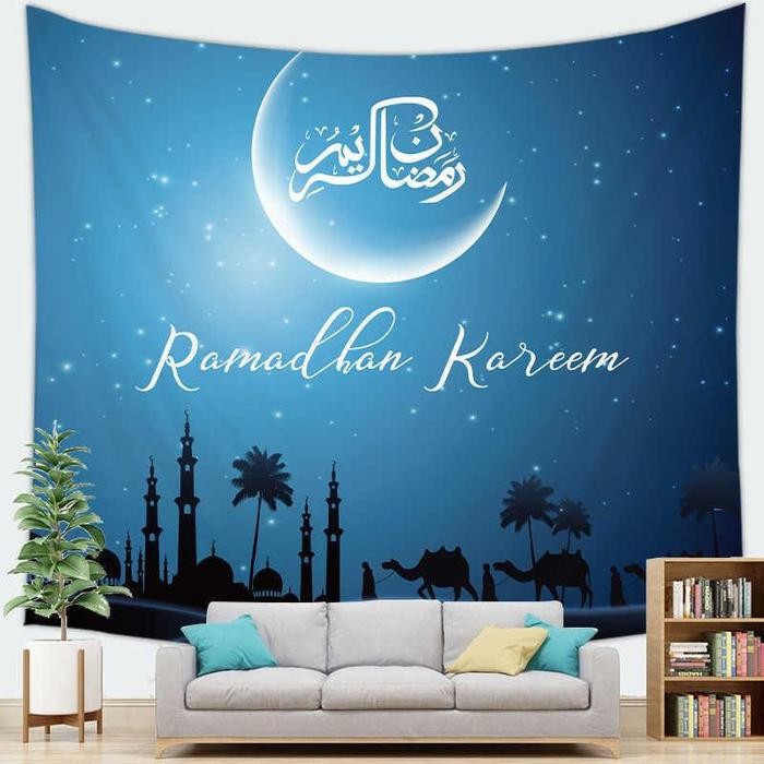 Jual Lilissto Shop Poster Wallpaper Kain Hiasan Background Dinding ...