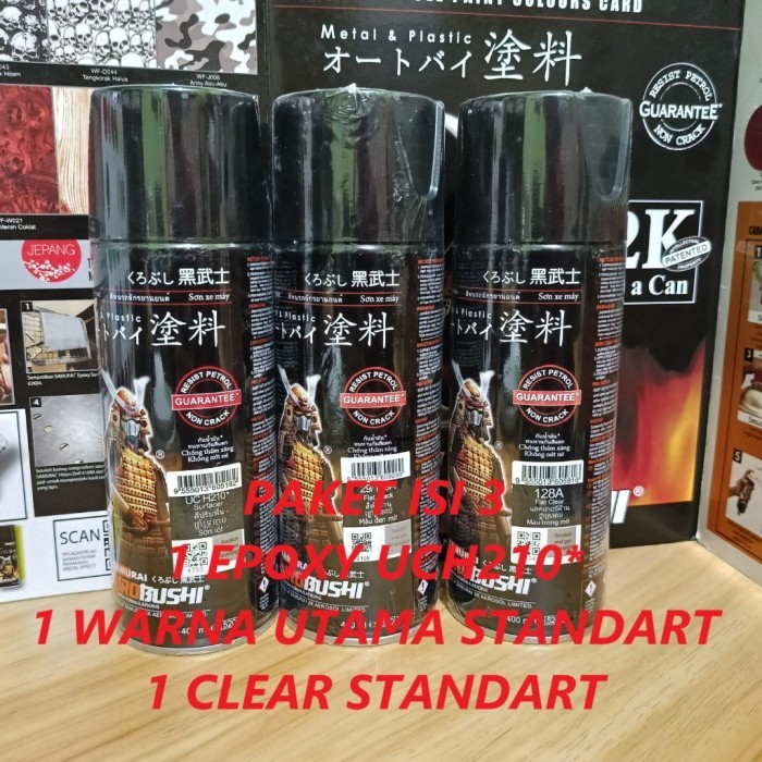 Jual Senja_Craft Pilox Pilok Samurai Paint Paket Ekonomis 3 Kaleng ...