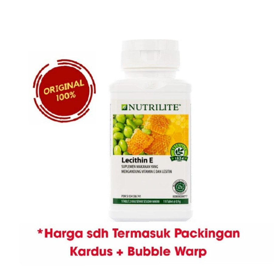 Jual Nutrilite Lecithin E 110 tablets Amway Original | Shopee Indonesia