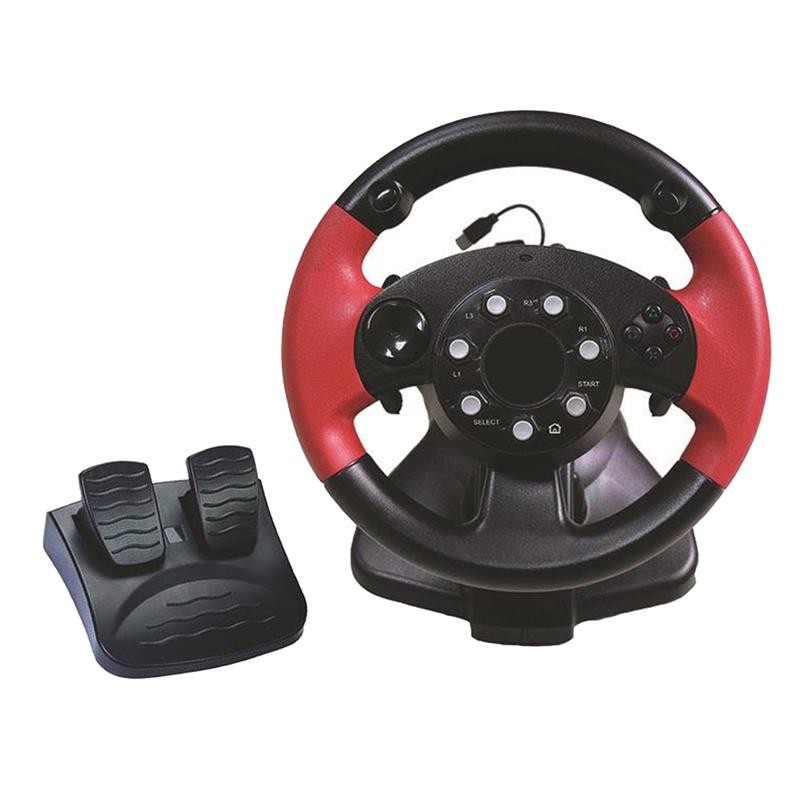 Jual Top: Gaming Racing Steering Wheel for PS3, PS2, D-INPUT and X ...