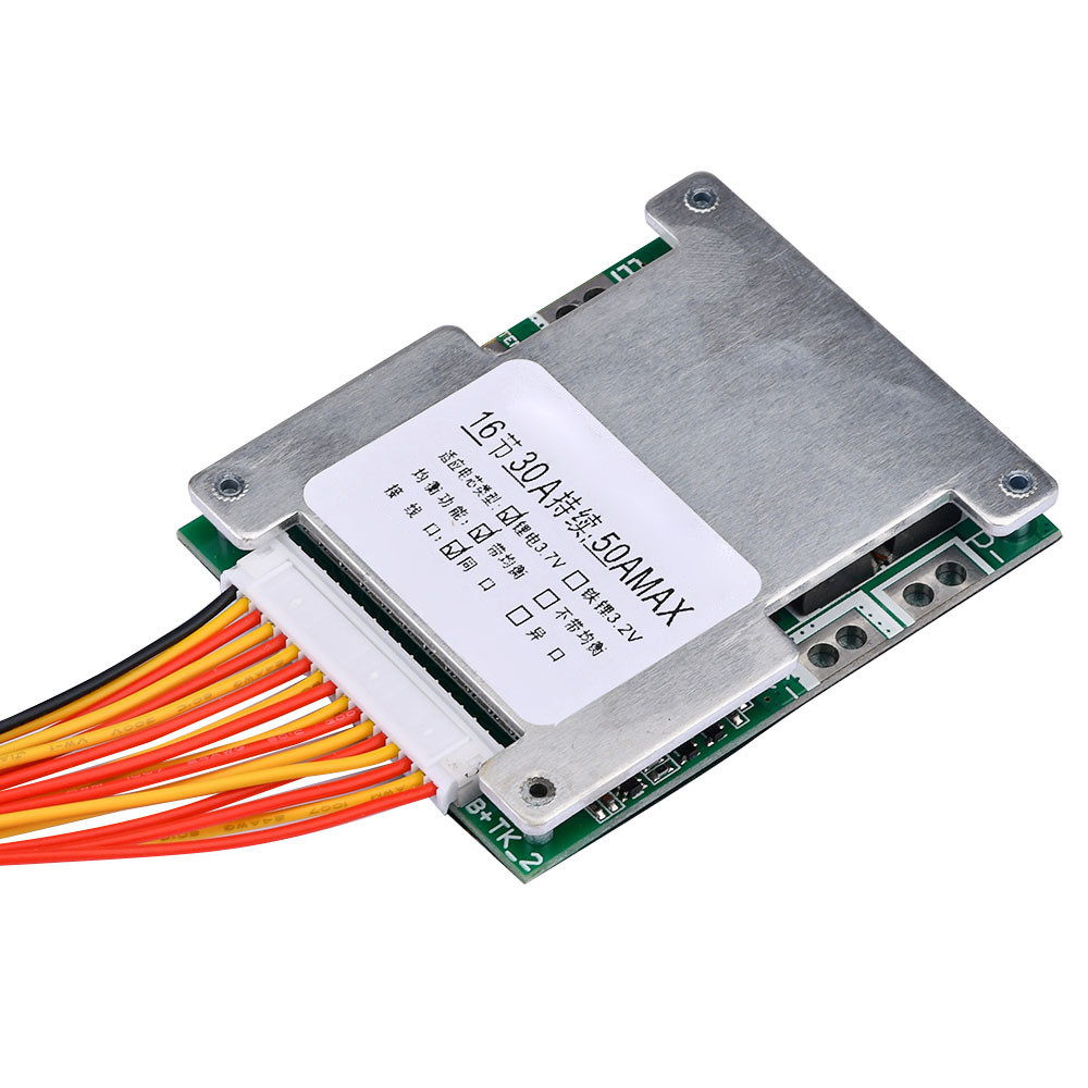Jual BMS 16S 60V 50A Lithium Battery Charger Protection Board Power ...