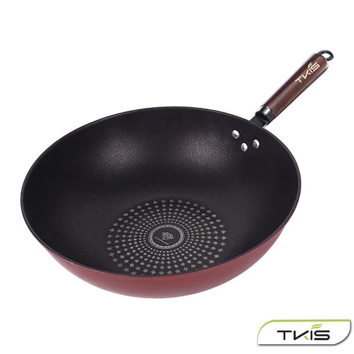 Jual TKIS Panci Wok / Wok Pan Panci Penggorengan Model Diamond Anti ...