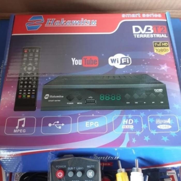 Jual Hhs - Stb Set Top Box Tv Digital Android Set Top Box Set Tep Bok ...