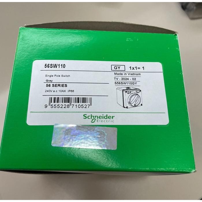 Jual CLIPSAL Schneider 56SW110 56SW110GY 1 Gang 10A 250VAC Surface ...