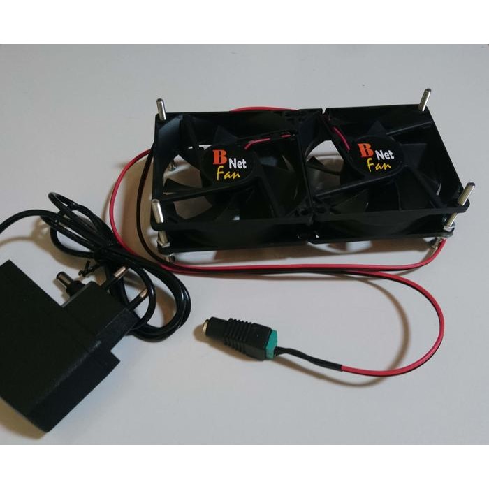 Jual JTTOP" DOUBLE POWERFULL FAN KIPAS PENDINGIN MODEM WIFI ROUTER ...