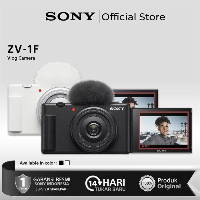Jual Cam- Sony Zv1F Sony Zv-1F Sony Zv 1F Vlogging Camera | Shopee Indonesia