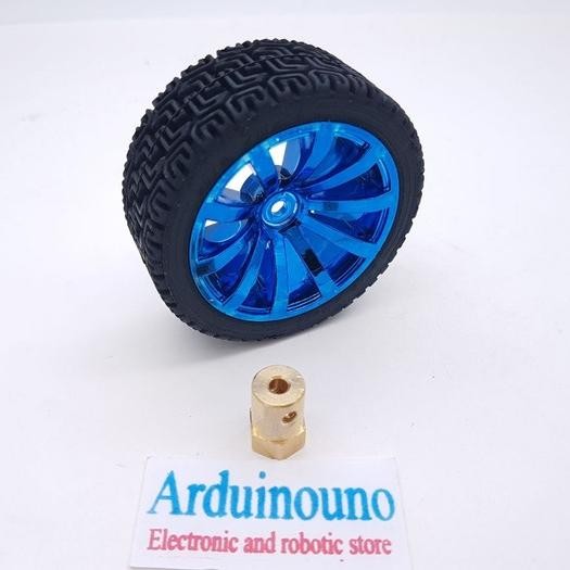 Jual Tronik- Wheel Tire 65Mm Roda Racing For Arduino Robot 25Ga370 ...