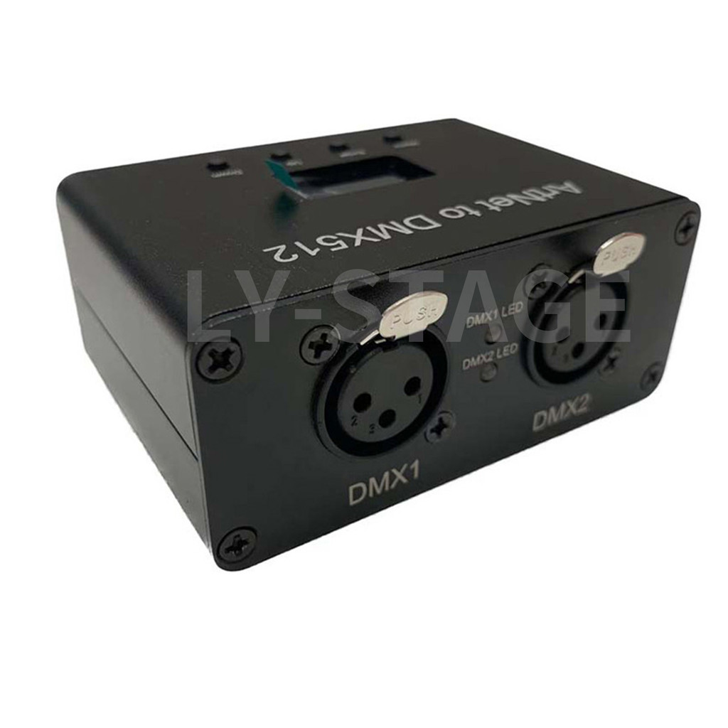Jual Artnet Dmx 512 Ethernet Lighting Controller Interface 2 Universe 1024Ch Longying | Shopee ...