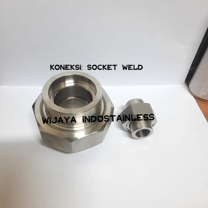 Jual Banyak Dicari Watermur Stainless Ss 304 Class 3000 Drat 1" Inch ...