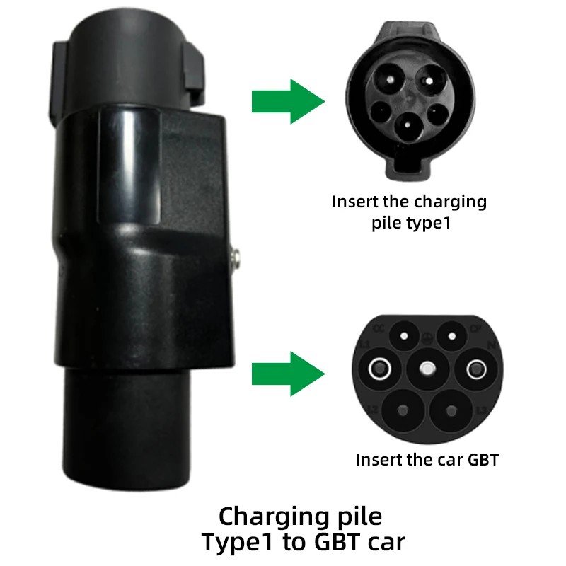 Jual Ev Charging Adaptor Type1 To Gbt Adaptor 32A Sae J1772 To Gbt Ev ...